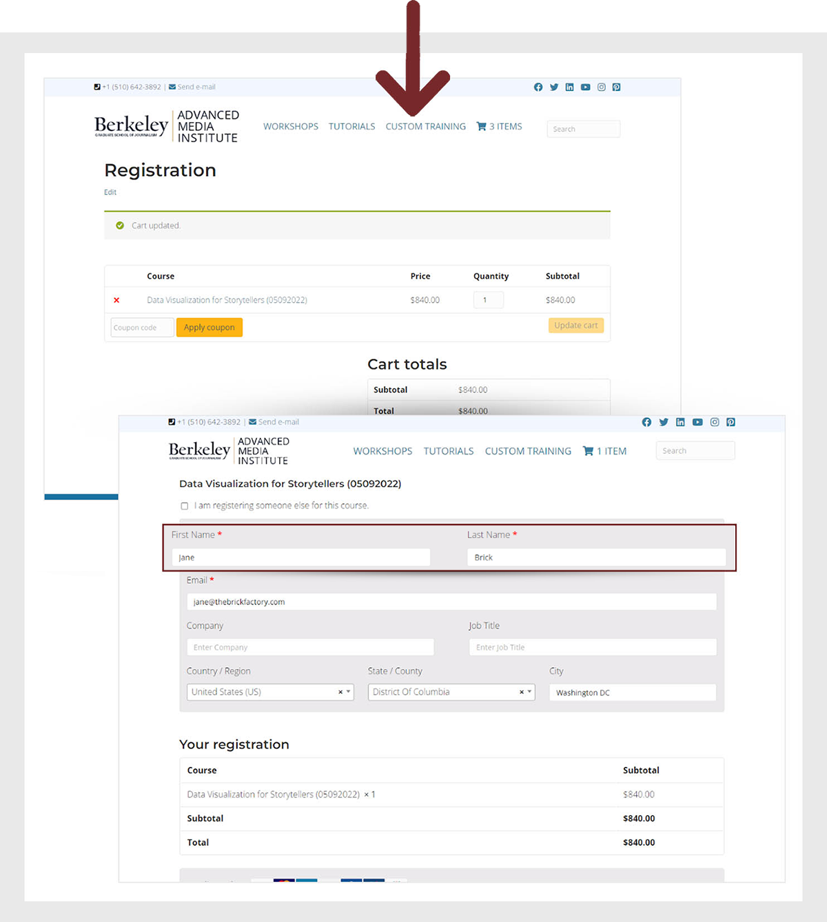 Creating an E-Commerce Website for a University - Brick Factory ...